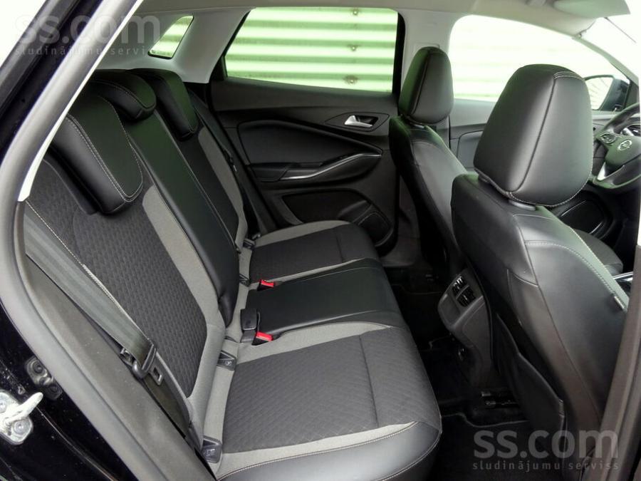 Melns Opel Grandland X 2021 Rīga, ar dzinēja tilpumu 1.50 L un nobraukumu 118 tūkst. km par 12900 €, foto 10 vietnē AUTOMOTO.COM.LV