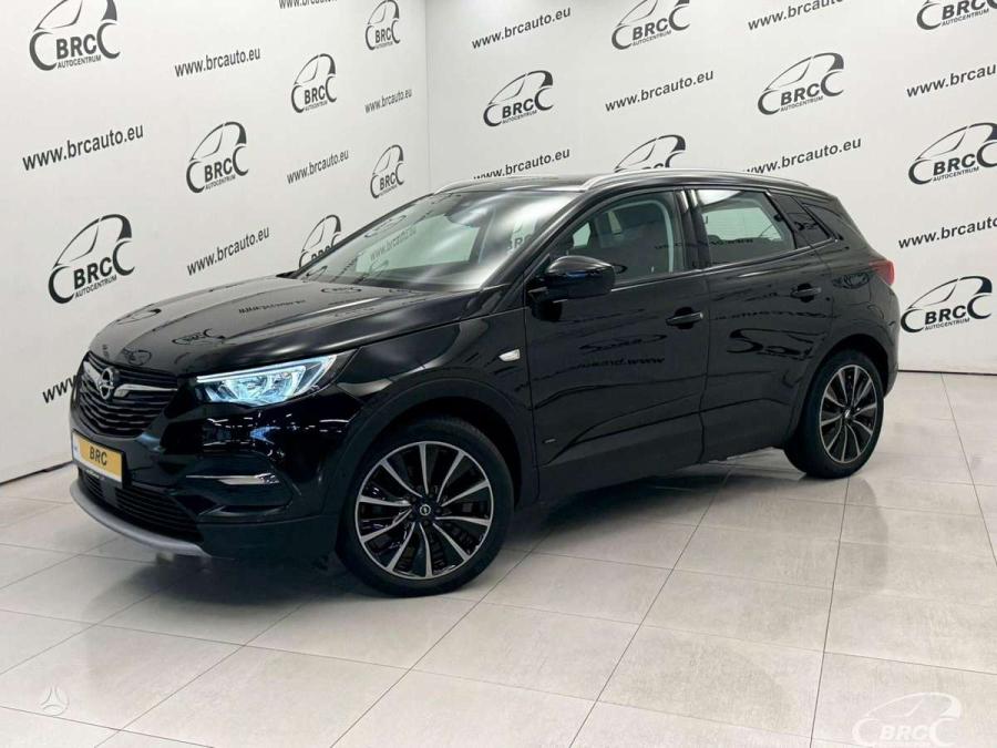 Черный Опель Grandland X 2021 в Вильнюс, объемом двигателя 1.60 л и пробегом 86 тыс. км за 15900 €, фото 1 на AUTOMOTO.COM.LV