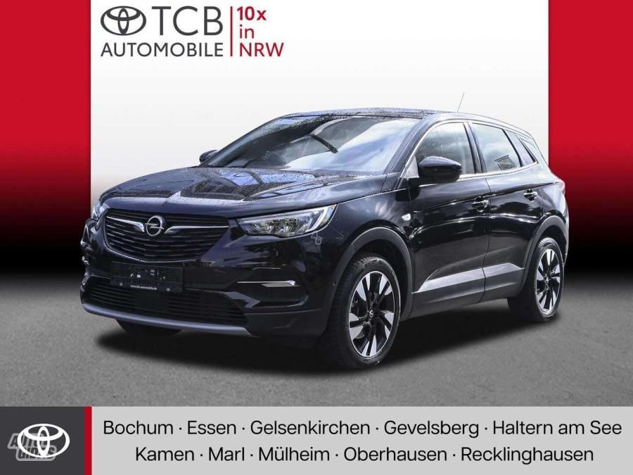 Melns Opel Grandland X 2022 Kauņa, ar dzinēja tilpumu 1.60 L un nobraukumu 40 tūkst. km par 22893 €, foto 1 vietnē AUTOMOTO.COM.LV