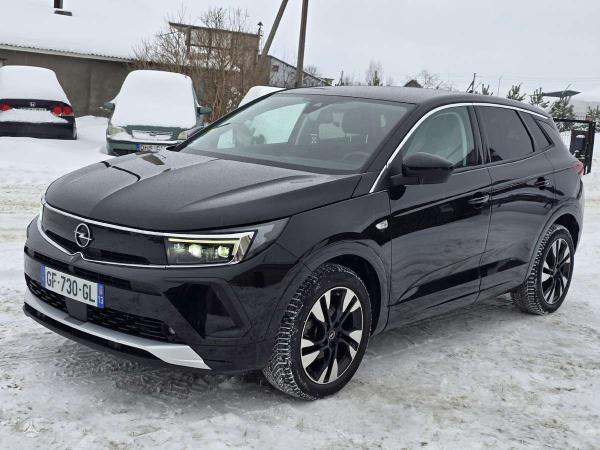 Melns Opel Grandland X 2022 Tauragė, ar dzinēja tilpumu 1.50 L un nobraukumu 188 tūkst. km par 12200 €, foto 1 vietnē AUTOMOTO.COM.LV
