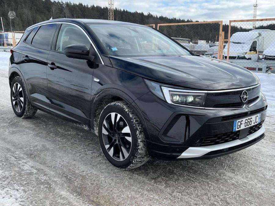 Melns Opel Grandland X 2022 Viļņa, ar dzinēja tilpumu 1.50 L un nobraukumu 208 tūkst. km par 14278 €, foto 7 vietnē AUTOMOTO.COM.LV
