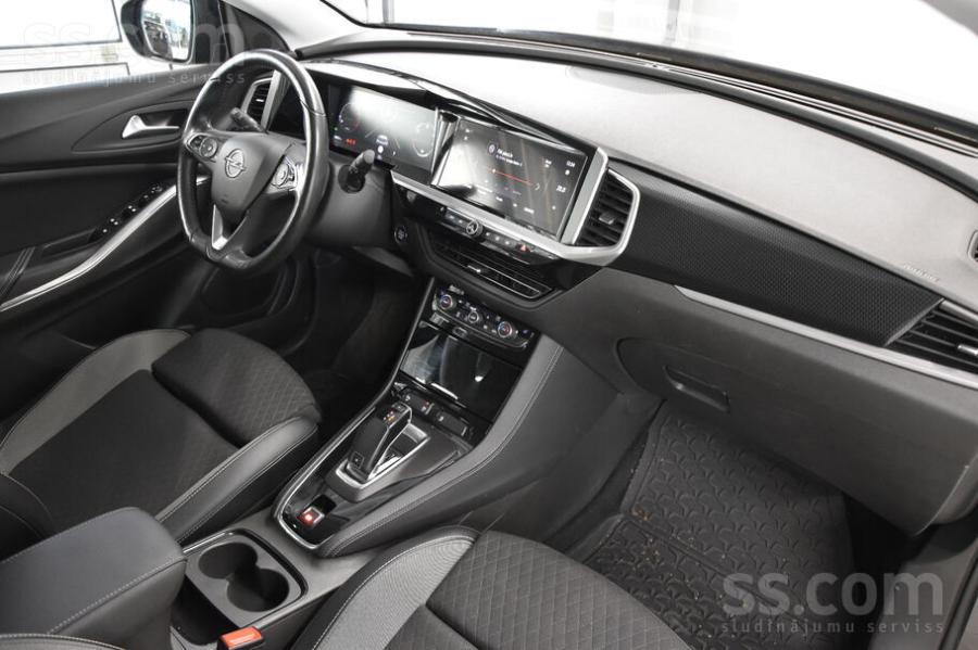 Melns Opel Grandland X 2022 Rīga, ar dzinēja tilpumu 1.20 L un nobraukumu 72 tūkst. km par 17990 €, foto 16 vietnē AUTOMOTO.COM.LV