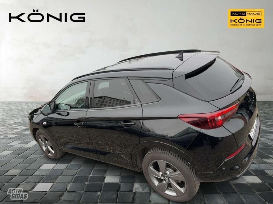 Black Opel Grandland X 2023 in Kaunas, with an engine capacity of 1.20 L and mileage of 18 thousand km for 22398 €, photo 13 on AUTOMOTO.COM.LV