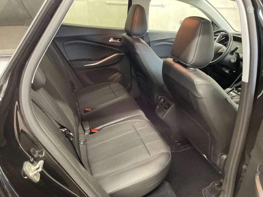 Black Opel Grandland X 2023 in Marijampole, with an engine capacity of 1.50 L and mileage of 167 thousand km for 15718 €, photo 16 on AUTOMOTO.COM.LV