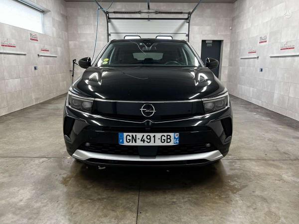 Black Opel Grandland X 2023 in Marijampole, with an engine capacity of 1.50 L and mileage of 144 thousand km for 15972 €, photo 2 on AUTOMOTO.COM.LV