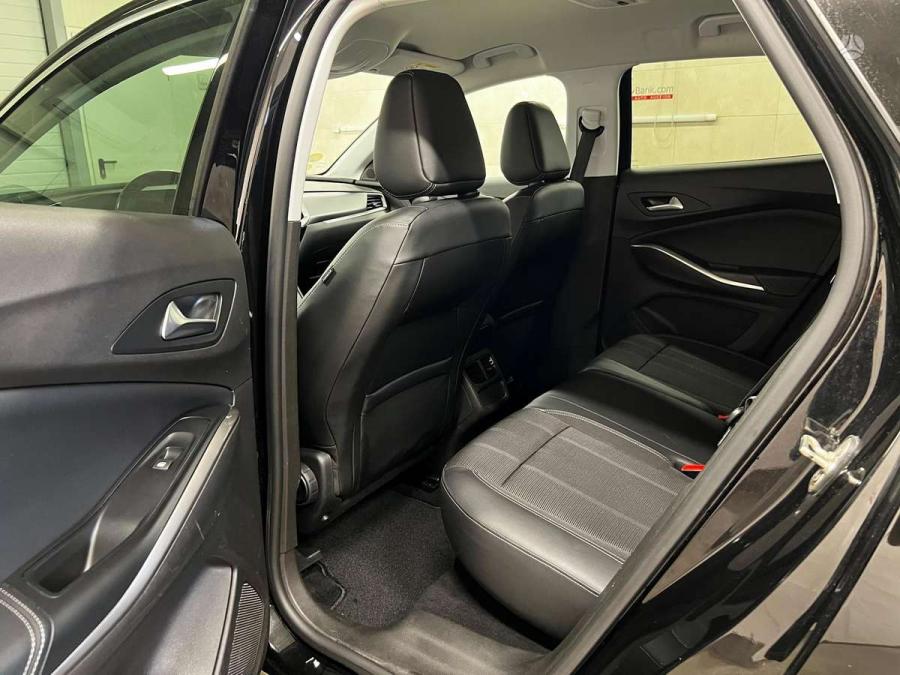 Melns Opel Grandland X 2023 Marijampole, ar dzinēja tilpumu 1.50 L un nobraukumu 144 tūkst. km par 15972 €, foto 14 vietnē AUTOMOTO.COM.LV