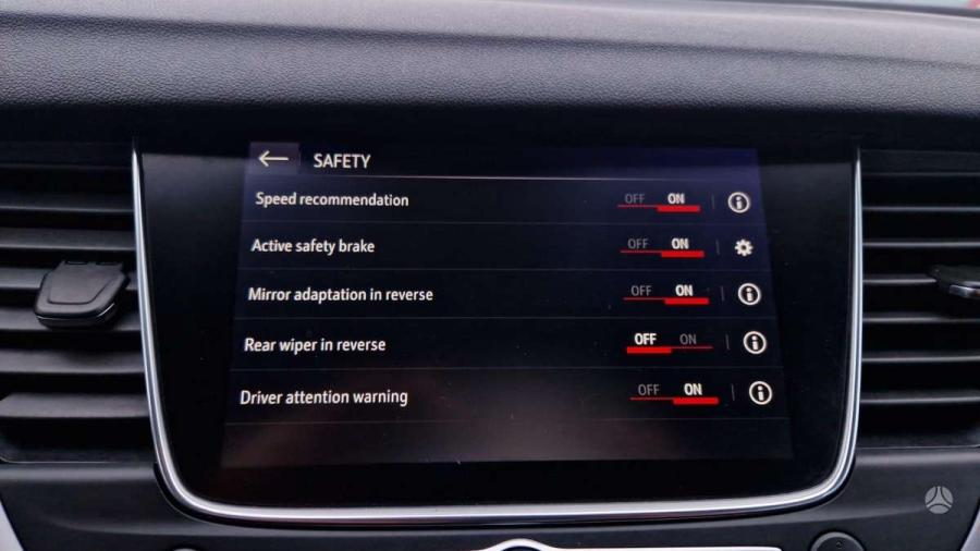 Черный Опель Grandland X 2017 в Мариямполе, объемом двигателя 1.56 л и пробегом 128 тыс. км за 11900 €, фото 19 на AUTOMOTO.COM.LV