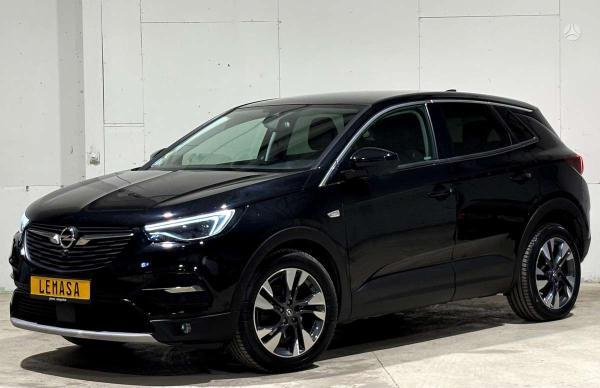 Melns Opel Grandland X 2018 Klaipėda, ar dzinēja tilpumu 1.56 L un nobraukumu 169 tūkst. km par 12999 €, foto 1 vietnē AUTOMOTO.COM.LV