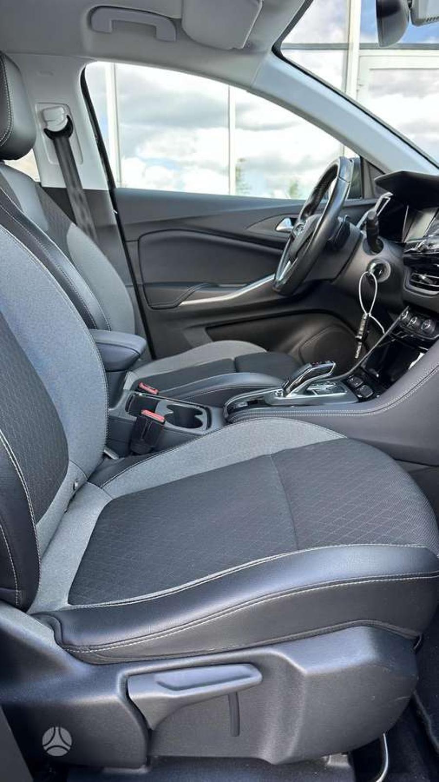 Melns Opel Grandland X 2022 Viļņa, ar dzinēja tilpumu 1.20 L un nobraukumu 117 tūkst. km par 14460 €, foto 33 vietnē AUTOMOTO.COM.LV