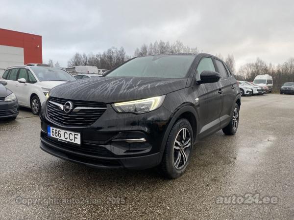 Black Opel Grandland X 2019 in Viljandi, with an engine capacity of 1.50 L and mileage of 114 thousand km for 12999 €, photo 1 on AUTOMOTO.COM.LV