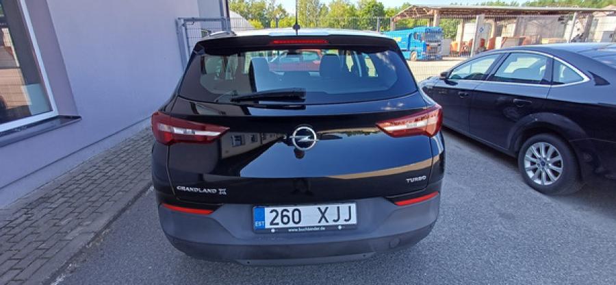 Черный Опель Grandland X 2019 в Вильянди, объемом двигателя 1.20 л и пробегом 85 тыс. км за 10900 €, фото 7 на AUTOMOTO.COM.LV