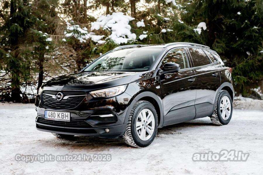 Melns Opel Grandland X 2020 Pērnava, ar dzinēja tilpumu 1.20 L un nobraukumu 80 tūkst. km par 15550 €, foto 4 vietnē AUTOMOTO.COM.LV