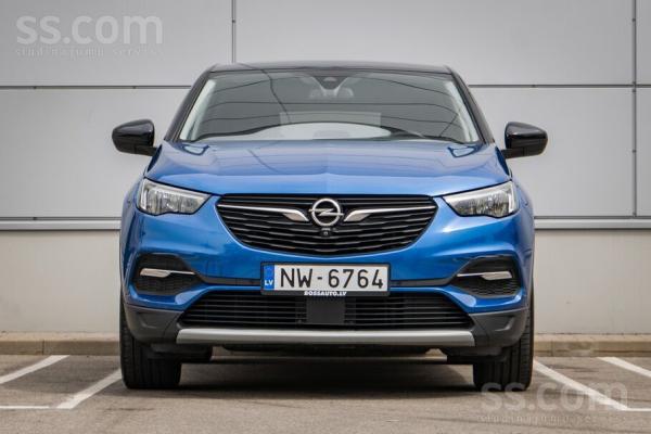 Синий Опель Grandland X 2017 в Рига, объемом двигателя 1.20 л и пробегом 181 тыс. км за 9995 €, фото 2 на AUTOMOTO.COM.LV