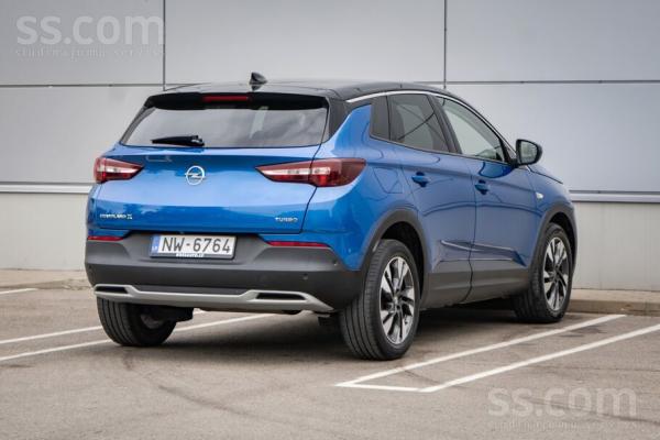 Синий Опель Grandland X 2017 в Рига, объемом двигателя 1.20 л и пробегом 181 тыс. км за 9995 €, фото 4 на AUTOMOTO.COM.LV