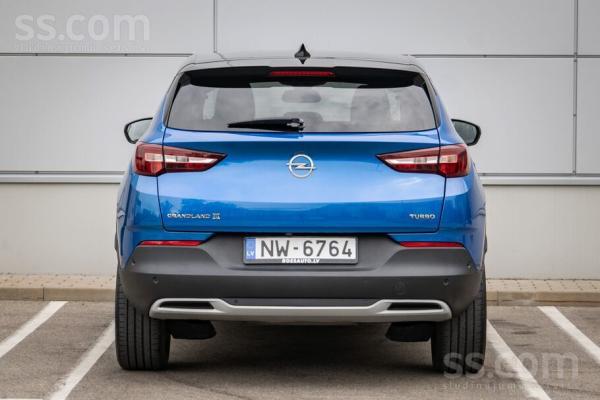Синий Опель Grandland X 2017 в Рига, объемом двигателя 1.20 л и пробегом 181 тыс. км за 9995 €, фото 5 на AUTOMOTO.COM.LV
