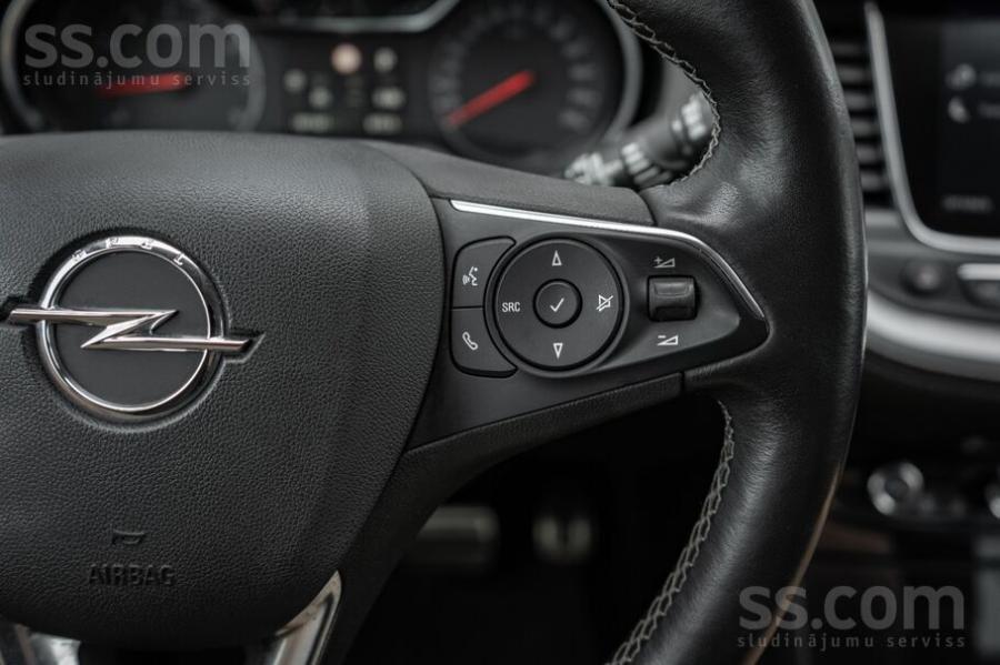 Zils Opel Grandland X 2017 Rīga, ar dzinēja tilpumu 1.20 L un nobraukumu 181 tūkst. km par 9995 €, foto 21 vietnē AUTOMOTO.COM.LV