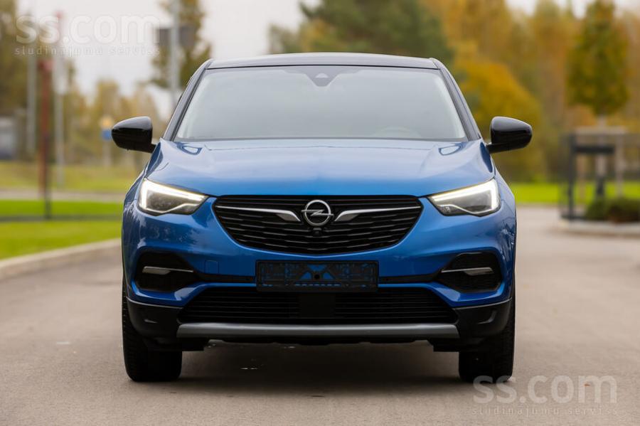 Zils Opel Grandland X 2017 Jelgava, ar dzinēja tilpumu 1.20 L un nobraukumu 0 tūkst. km par 10950 €, foto 3 vietnē AUTOMOTO.COM.LV
