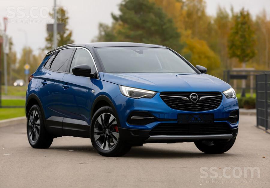Zils Opel Grandland X 2017 Jelgava, ar dzinēja tilpumu 1.20 L un nobraukumu 0 tūkst. km par 10950 €, foto 4 vietnē AUTOMOTO.COM.LV