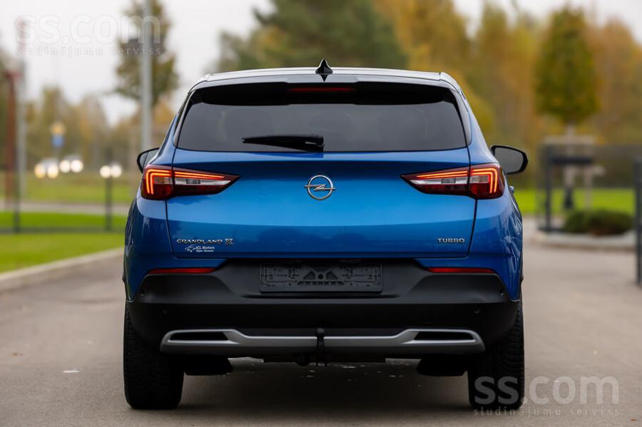 Zils Opel Grandland X 2017 Jelgava, ar dzinēja tilpumu 1.20 L un nobraukumu 0 tūkst. km par 10950 €, foto 6 vietnē AUTOMOTO.COM.LV