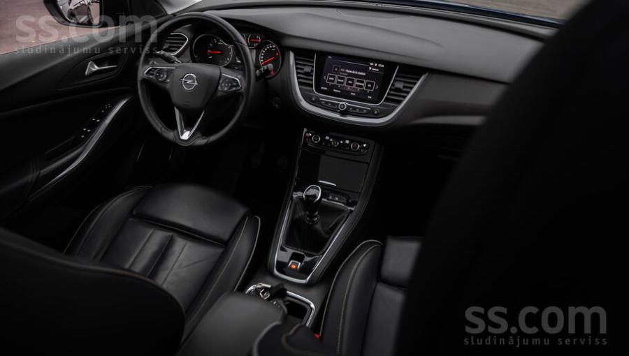 Zils Opel Grandland X 2017 Jelgava, ar dzinēja tilpumu 1.20 L un nobraukumu 0 tūkst. km par 10950 €, foto 12 vietnē AUTOMOTO.COM.LV