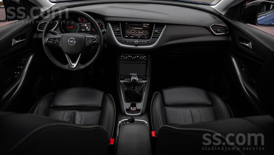 Zils Opel Grandland X 2017 Jelgava, ar dzinēja tilpumu 1.20 L un nobraukumu 0 tūkst. km par 10950 €, foto 13 vietnē AUTOMOTO.COM.LV