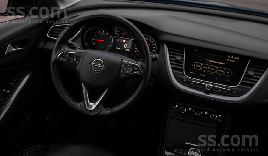 Zils Opel Grandland X 2017 Jelgava, ar dzinēja tilpumu 1.20 L un nobraukumu 0 tūkst. km par 10950 €, foto 14 vietnē AUTOMOTO.COM.LV