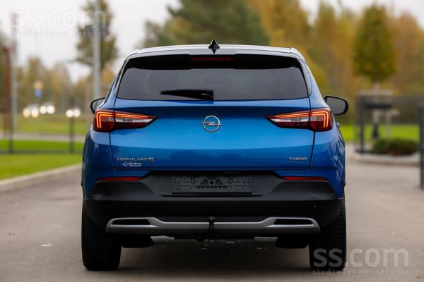 Zils Opel Grandland X 2017 Jelgava, ar dzinēja tilpumu 1.20 L un nobraukumu 0 tūkst. km par 10950 €, foto 6 vietnē AUTOMOTO.COM.LV