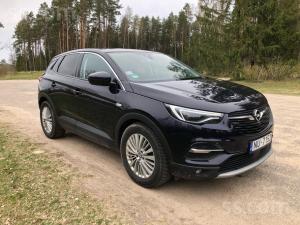 Синий Опель Grandland X 2018 в Рига, объемом двигателя 1.20 л и пробегом 206 тыс. км за 11290 €, фото 3 на AUTOMOTO.COM.LV