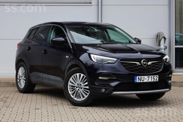 Zils Opel Grandland X 2018 Rīga, ar dzinēja tilpumu 1.20 L un nobraukumu 0 tūkst. km par 8995 €, foto 3 vietnē AUTOMOTO.COM.LV