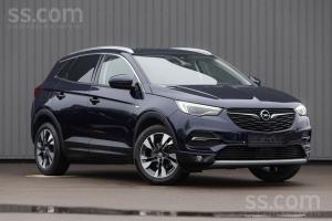 Blue Opel Grandland X 2018 in Jelgava, with an engine capacity of 1.20 L and mileage of 0 thousand km for 9495 €, photo 4 on AUTOMOTO.COM.LV