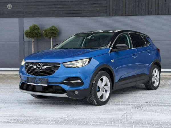 Zils Opel Grandland X 2018 Šauļi, ar dzinēja tilpumu 1.50 L un nobraukumu 188 tūkst. km par 14190 €, foto 3 vietnē AUTOMOTO.COM.LV