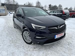 Blue Opel Grandland X 2018 in Alytus, with an engine capacity of 1.60 L and mileage of 187 thousand km for 10900 €, photo 2 on AUTOMOTO.COM.LV