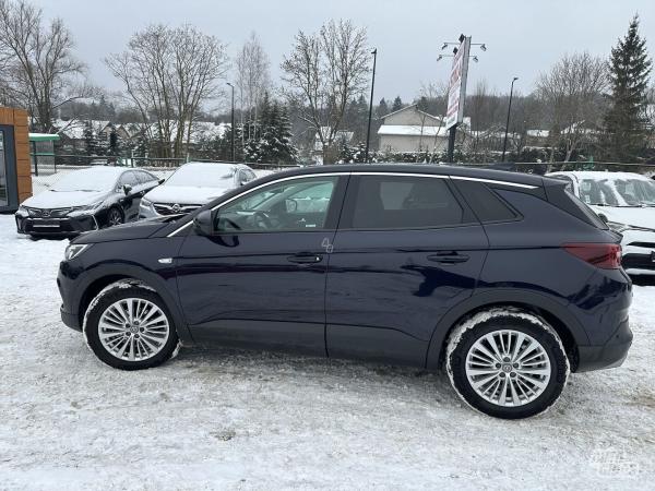 Blue Opel Grandland X 2018 in Alytus, with an engine capacity of 1.60 L and mileage of 187 thousand km for 10900 €, photo 6 on AUTOMOTO.COM.LV