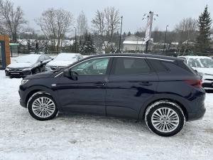 Blue Opel Grandland X 2018 in Alytus, with an engine capacity of 1.60 L and mileage of 187 thousand km for 10900 €, photo 6 on AUTOMOTO.COM.LV