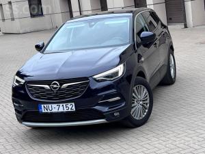 Zils Opel Grandland X 2018 Rīga, ar dzinēja tilpumu 1.20 L un nobraukumu 214 tūkst. km par 11950 €, foto  vietnē AUTOMOTO.COM.LV
