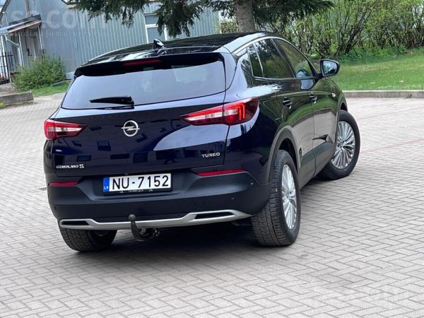 Синий Опель Grandland X 2018 в Рига, объемом двигателя 1.20 л и пробегом 214 тыс. км за 11950 €, фото 2 на AUTOMOTO.COM.LV