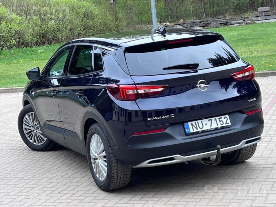 Синий Опель Grandland X 2018 в Рига, объемом двигателя 1.20 л и пробегом 214 тыс. км за 11950 €, фото 4 на AUTOMOTO.COM.LV