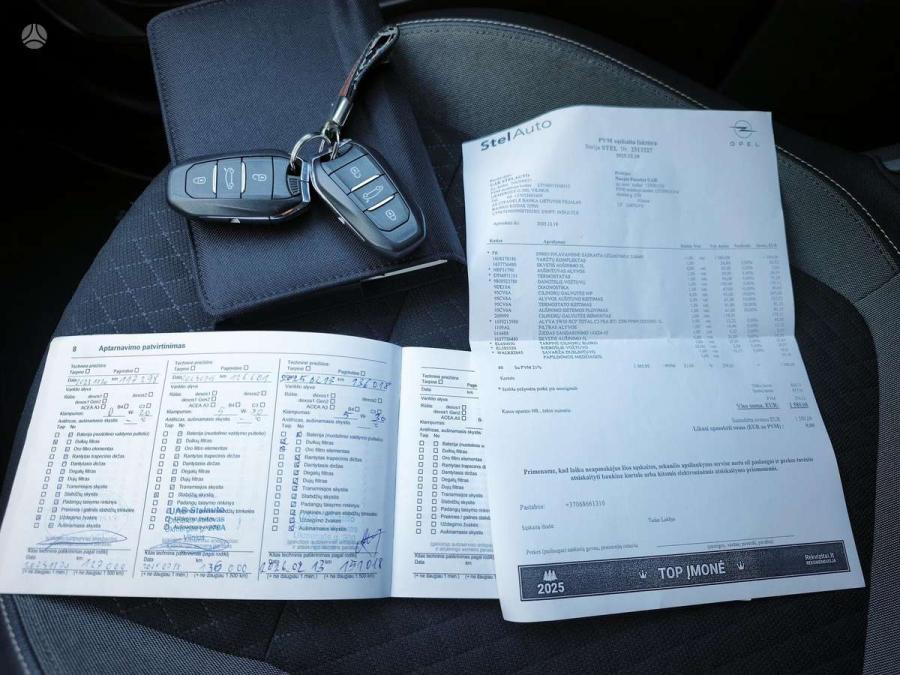 Синий Опель Grandland X 2018 в Вильнюс, объемом двигателя 1.20 л и пробегом 154 тыс. км за 10500 €, фото 23 на AUTOMOTO.COM.LV