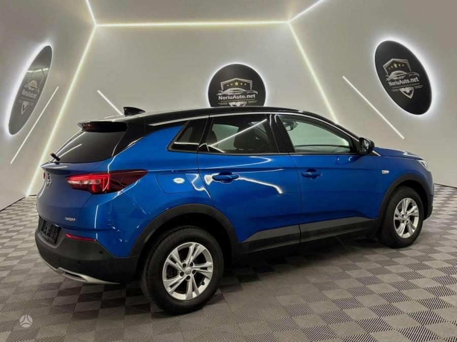Синий Опель Grandland X 2018 в Мариямполе, объемом двигателя 1.20 л и пробегом 75 тыс. км за 12750 €, фото 10 на AUTOMOTO.COM.LV