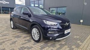 Blue Opel Grandland X 2018 in Siauliai, with an engine capacity of 1.20 L and mileage of 124 thousand km for 11000 €, photo  on AUTOMOTO.COM.LV