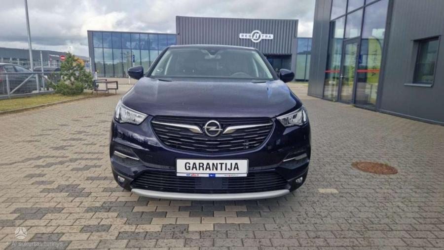 Zils Opel Grandland X 2018 Šauļi, ar dzinēja tilpumu 1.20 L un nobraukumu 124 tūkst. km par 11000 €, foto 3 vietnē AUTOMOTO.COM.LV