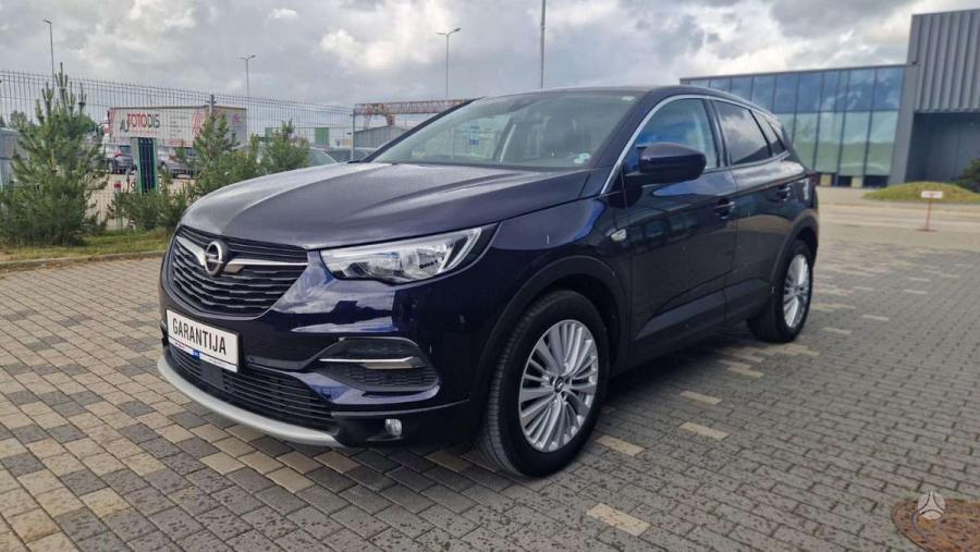 Zils Opel Grandland X 2018 Šauļi, ar dzinēja tilpumu 1.20 L un nobraukumu 124 tūkst. km par 11000 €, foto 4 vietnē AUTOMOTO.COM.LV
