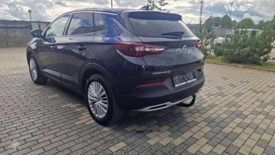 Zils Opel Grandland X 2018 Šauļi, ar dzinēja tilpumu 1.20 L un nobraukumu 124 tūkst. km par 11000 €, foto 5 vietnē AUTOMOTO.COM.LV