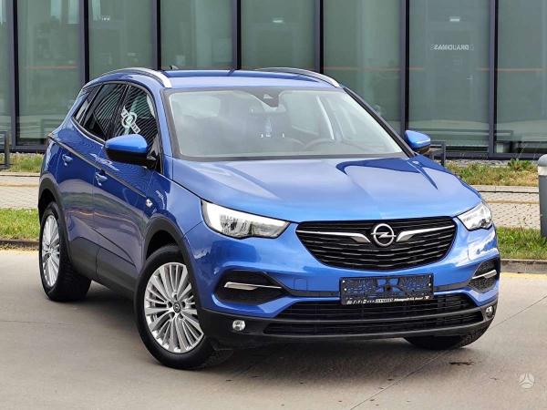 Zils Opel Grandland X 2018 Šauļi, ar dzinēja tilpumu 1.20 L un nobraukumu 191 tūkst. km par 8650 €, foto 5 vietnē AUTOMOTO.COM.LV