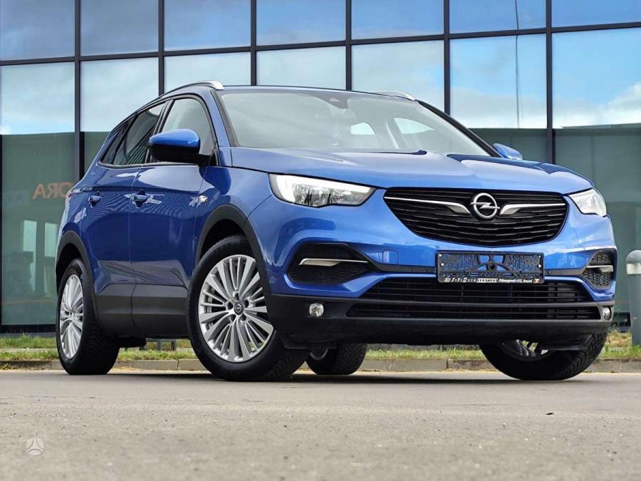 Синий Опель Grandland X 2018 в Шяуляй, объемом двигателя 1.20 л и пробегом 191 тыс. км за 8650 €, фото 7 на AUTOMOTO.COM.LV