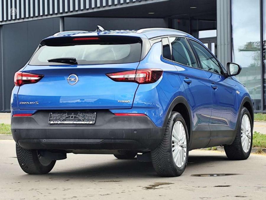 Синий Опель Grandland X 2018 в Шяуляй, объемом двигателя 1.20 л и пробегом 191 тыс. км за 8650 €, фото 11 на AUTOMOTO.COM.LV