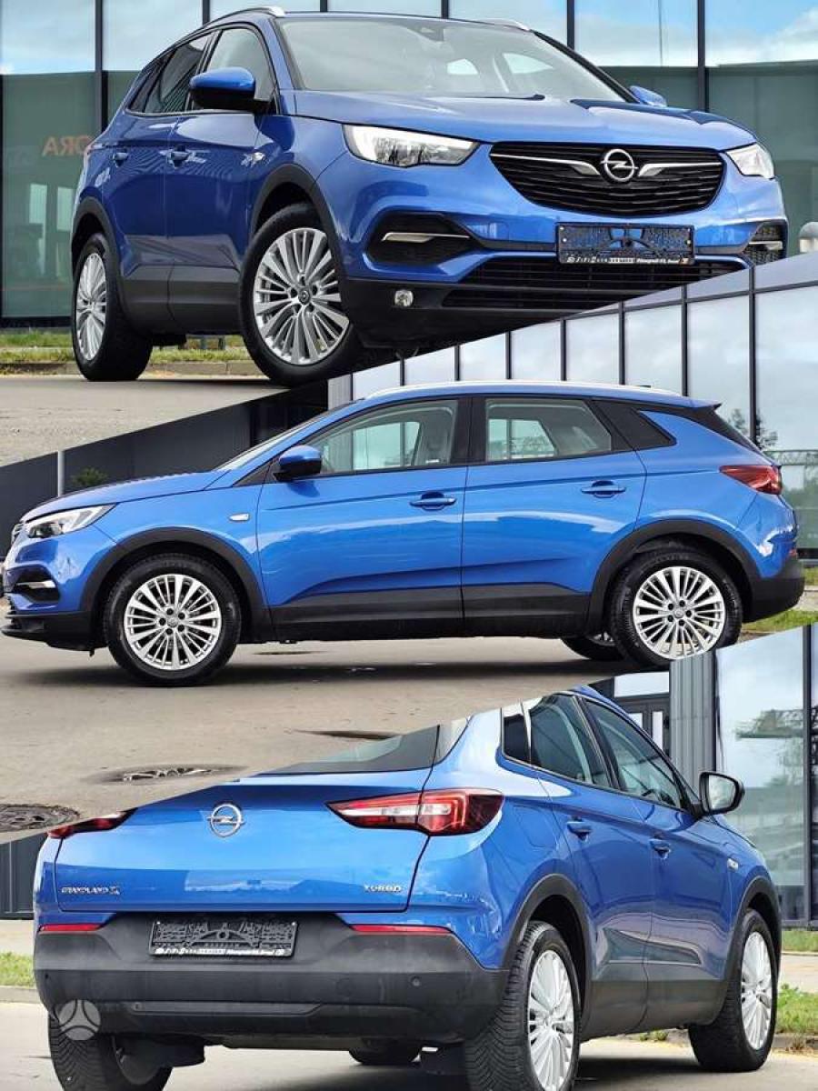 Синий Опель Grandland X 2018 в Шяуляй, объемом двигателя 1.20 л и пробегом 191 тыс. км за 8650 €, фото 14 на AUTOMOTO.COM.LV
