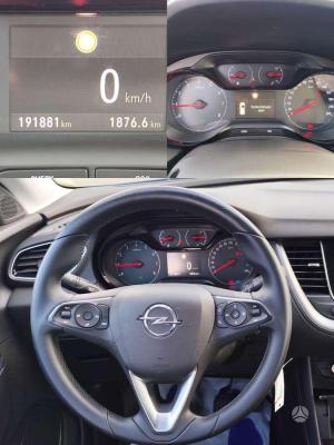 Синий Опель Grandland X 2018 в Шяуляй, объемом двигателя 1.20 л и пробегом 191 тыс. км за 8650 €, фото 23 на AUTOMOTO.COM.LV