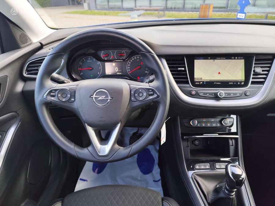 Синий Опель Grandland X 2018 в Шяуляй, объемом двигателя 1.20 л и пробегом 191 тыс. км за 8650 €, фото 24 на AUTOMOTO.COM.LV