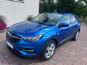 Blue Opel Grandland X 2018 in Pakruojis, with an engine capacity of 1.20 L and mileage of 149 thousand km for 7400 €, photo  on AUTOMOTO.COM.LV